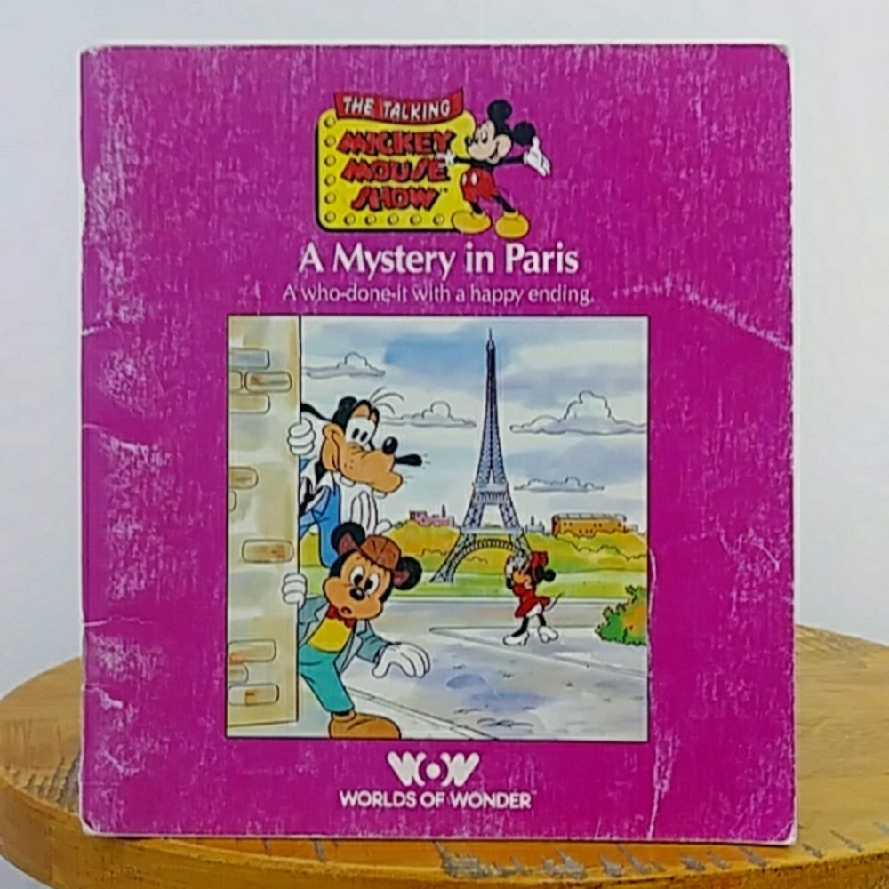 Vintage 1986 The Talking Mickey Mouse Show: A Mystery… - Gem
